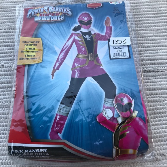 Costumes | Power Rangers Super Megaforce Girls Pink Costume | Poshmark